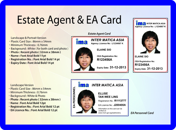 Estate Agent Cards